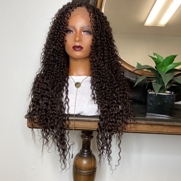 E Beauty Wig | Hair | Faith Long 3x4 Natural Brown Full Lace Frontal ...